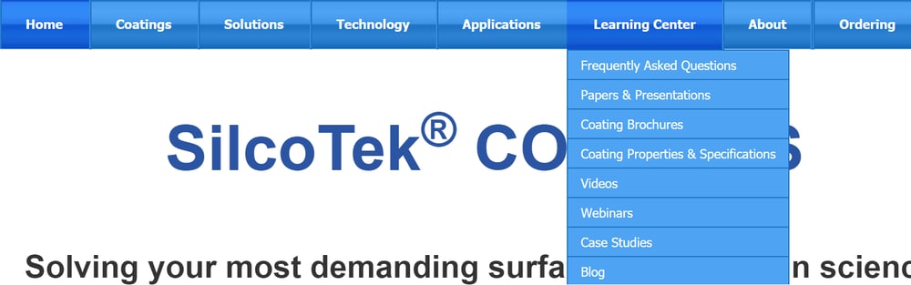 Improved SilcoTek Website. Finally A Remodel Wihout Power Tools.