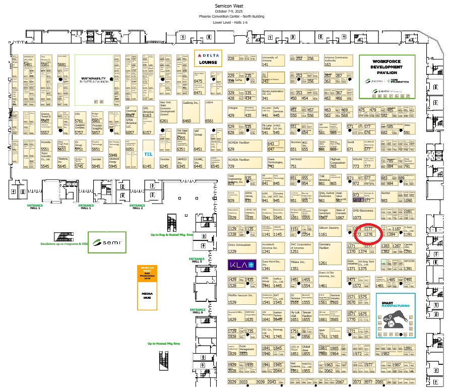 Co-Exhibiting with CrestTec at SEMICON West 2025 in Phoenix